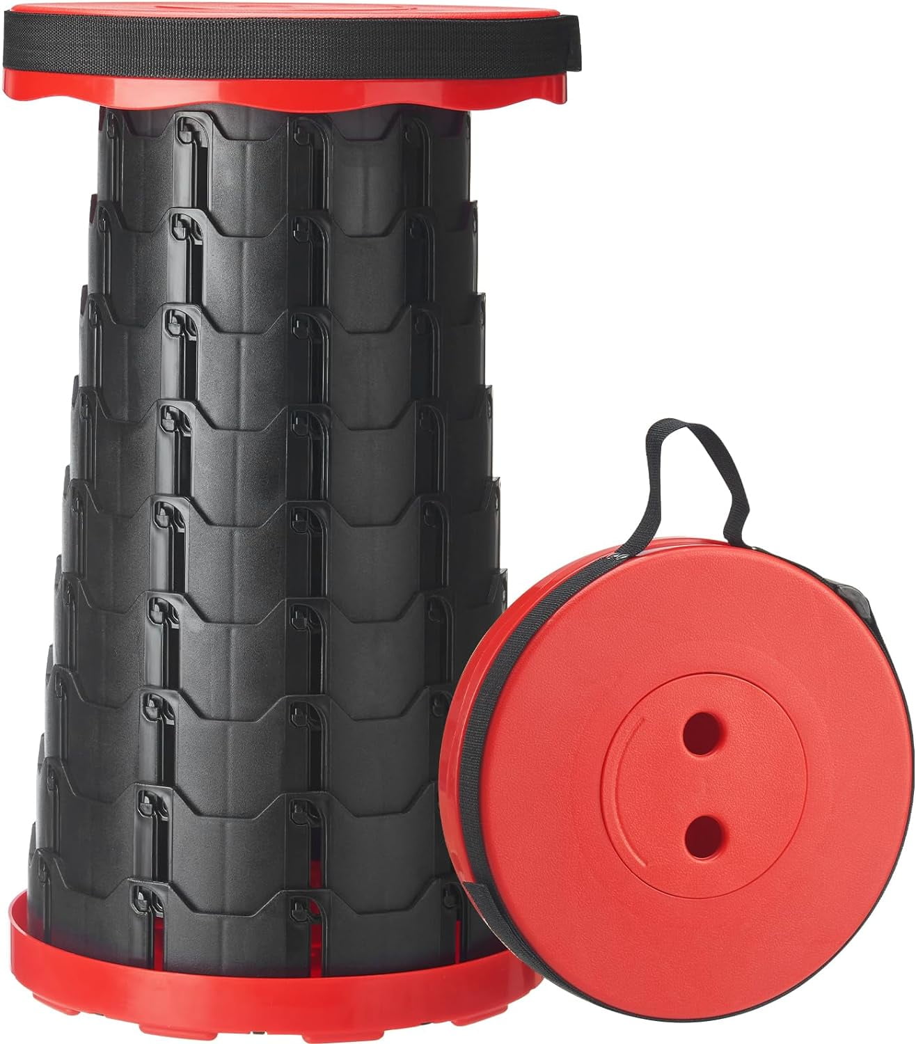 SUNPAUTO Portable Retractable Collapsible Telescoping Stool with Load ...