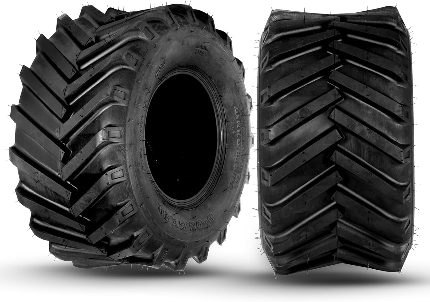 SUNROAD 18x9.50-8 Lawn Mower Tractor Tires 18x9.50x8 18/9.50-8 Lawn & Garden Turf Golf Cart ...