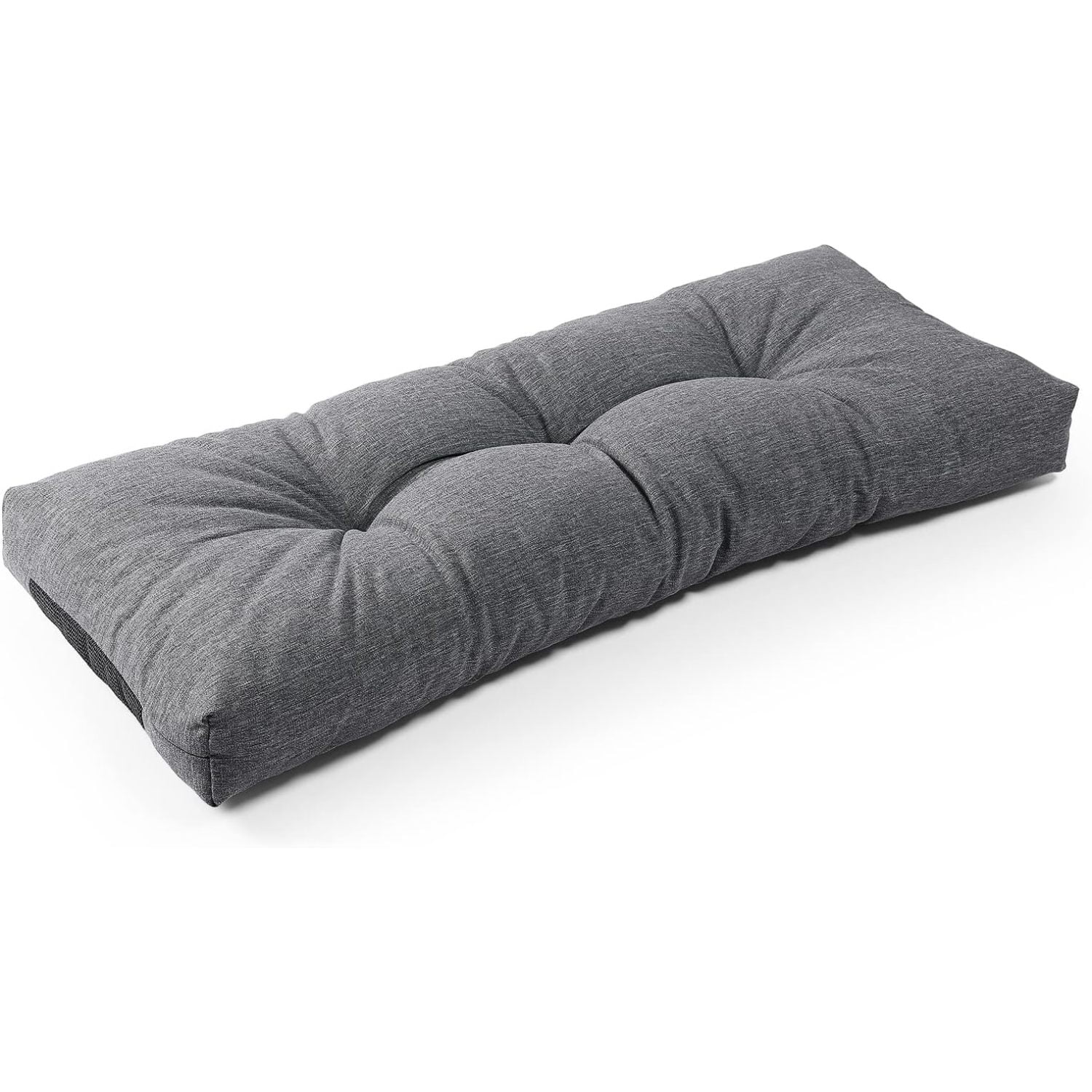 SUNROX LokGrip Non slip Tufted Memory Foam Bench Cushion, FadeShield ...