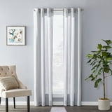 SUNSAFE by SKL Home Raine Light Filtering Window Curtain Panel with UPF ...