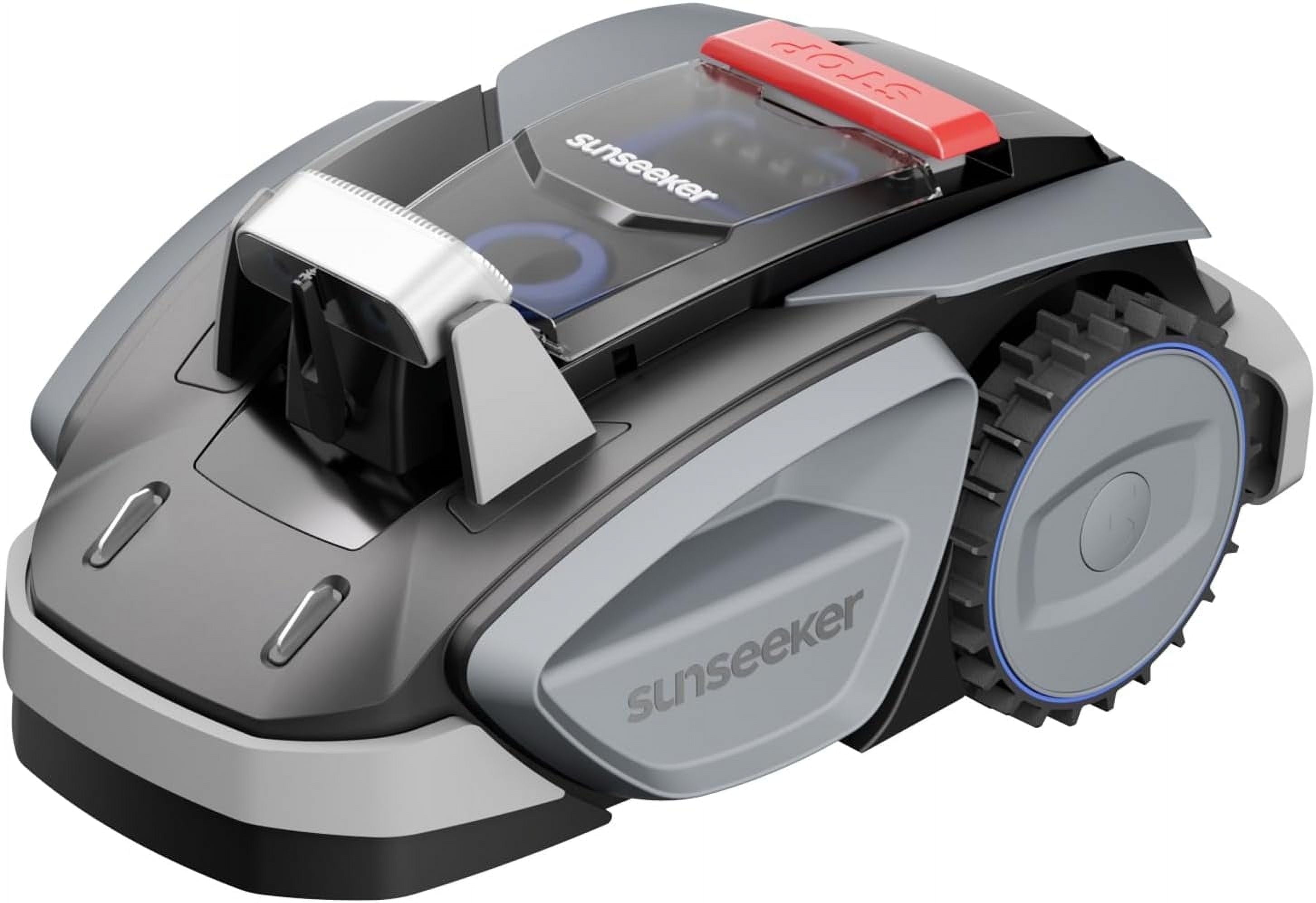 Sunseeker V3 Wireless Robot Lawn Mower 0.15 Acre/6,400 Sq Ft, AI Auto Mow, Smart Obstacle ...