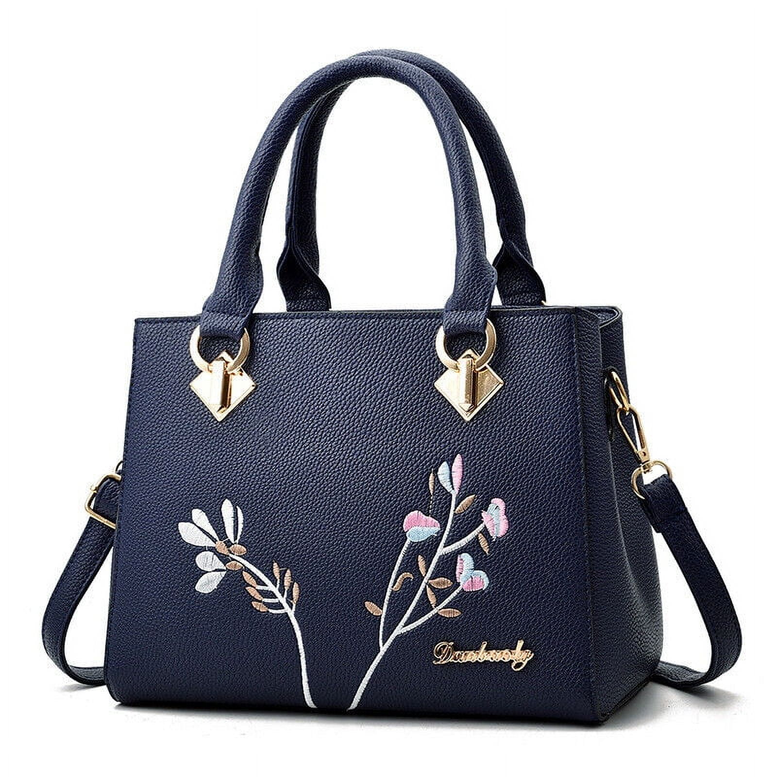 SUNSHINEWomen Leather Barrel Bags Hobo Totes Crossbody Satchel Handbags ...