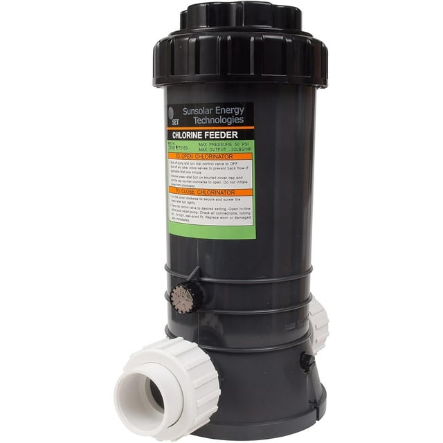 SUNSOLAR Automatic Chlorinator for Above Ground Pools and In-Ground ...