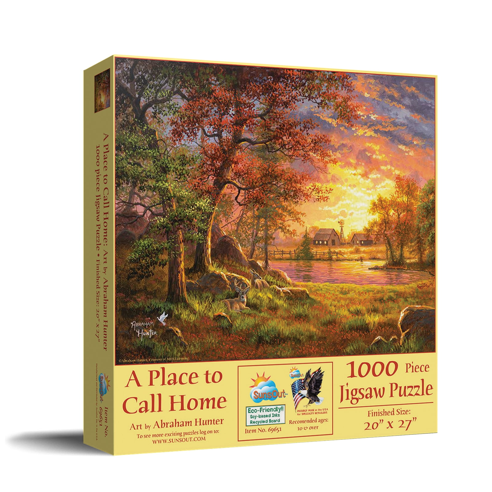 SUNSOUT INC - A Place to Call Home - 1000 pc Jigsaw Puzzle by Artist ...