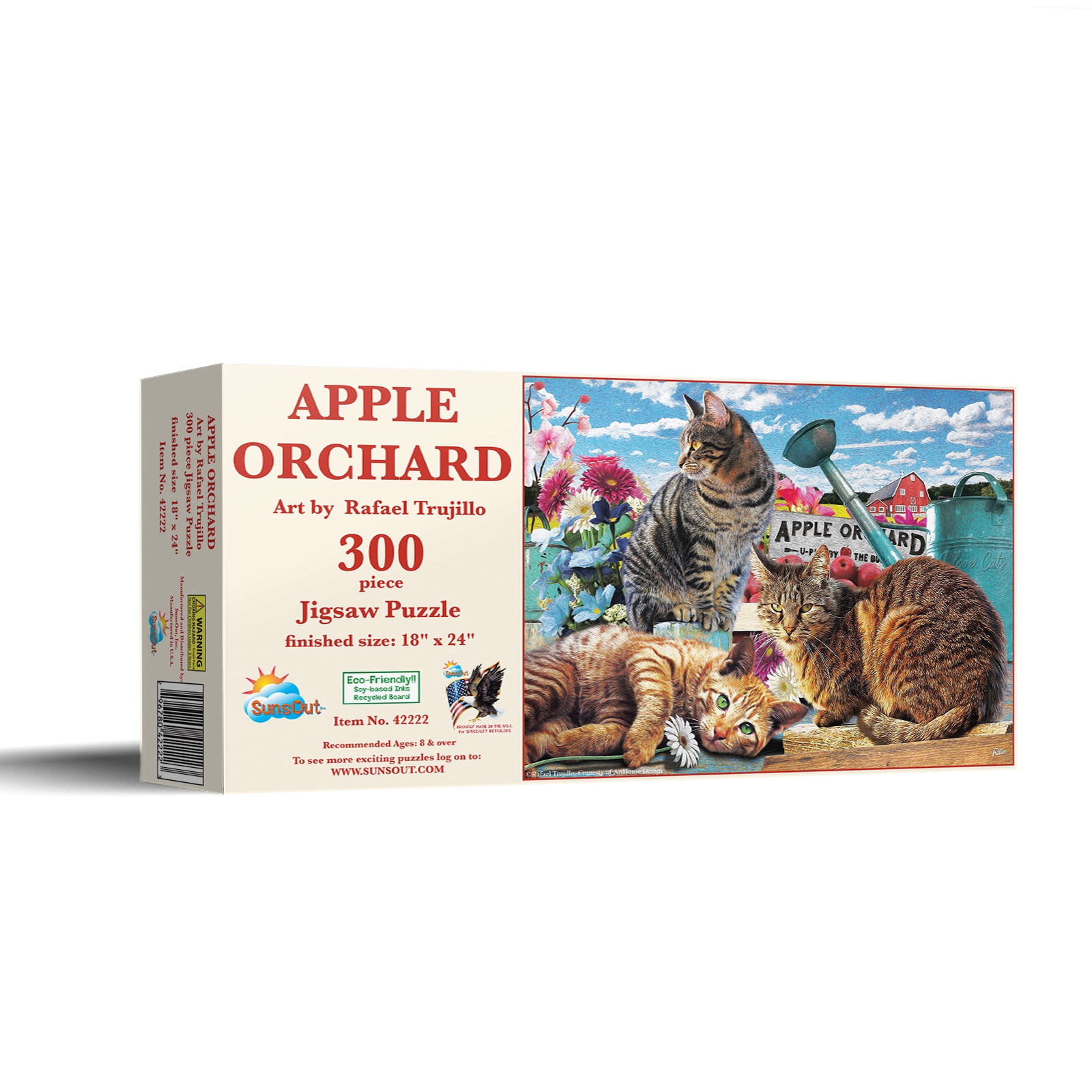 SUNSOUT INC - Apple Orchard - 300 pc Jigsaw Puzzle by Artist: Rafael ...
