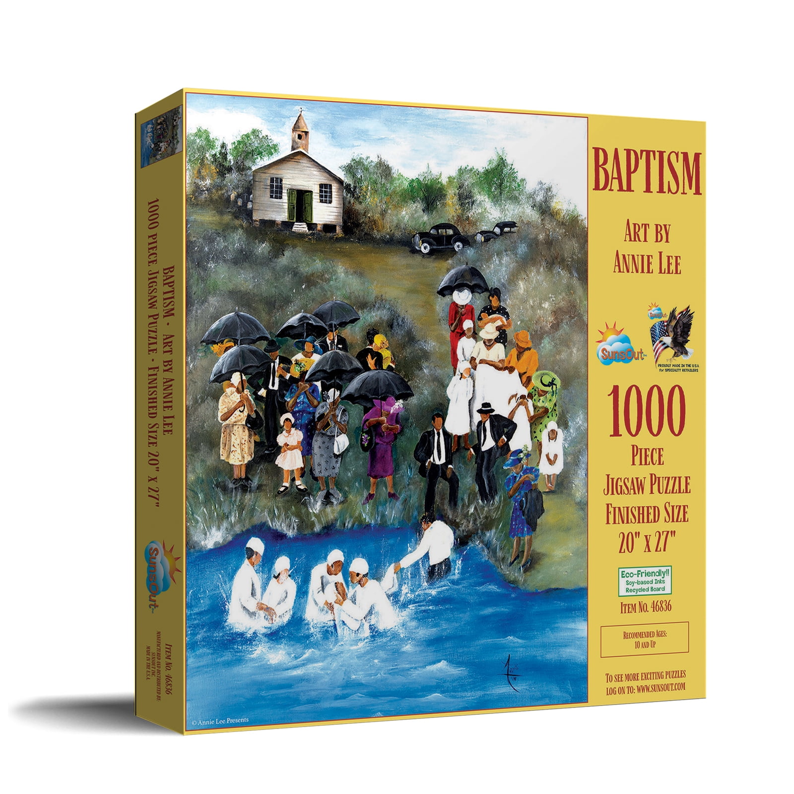 SUNSOUT INC - Baptism - 1000 pc Jigsaw Puzzle by Artist: Annie Lee ...