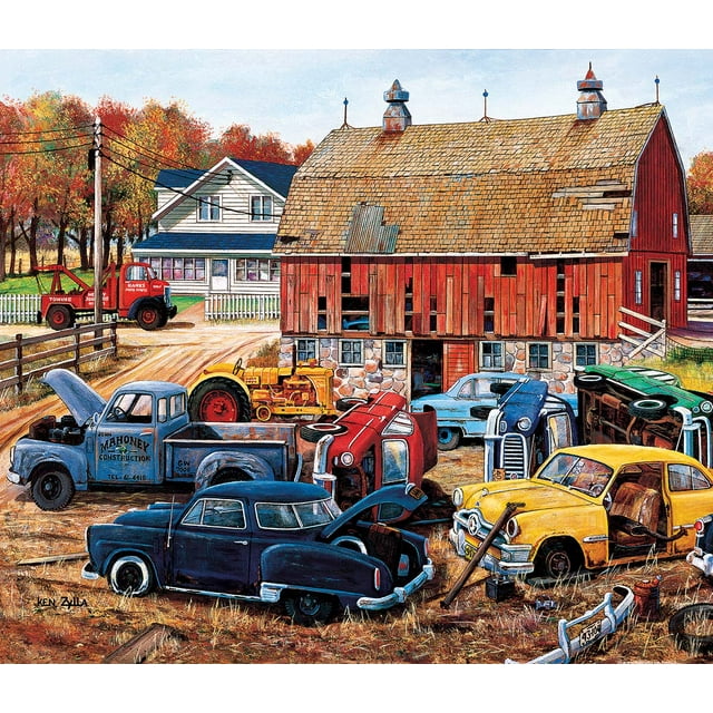 SUNSOUT INC - Barnyard Treasures - 25 pc Jigsaw Puzzle by Artist: Ken ...