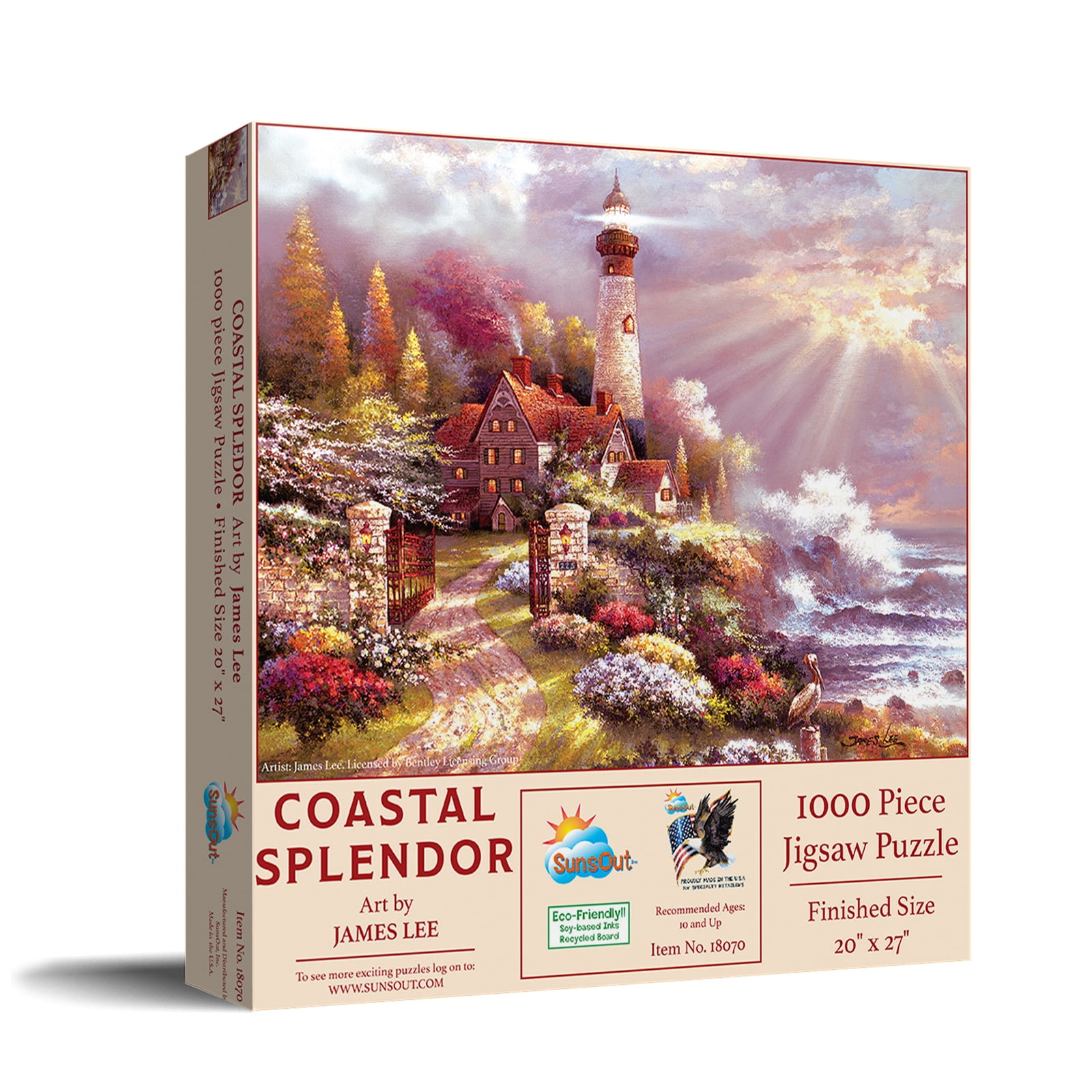 SUNSOUT INC - Coastal Splendor - 1000 pc Jigsaw Puzzle by Artist: James ...