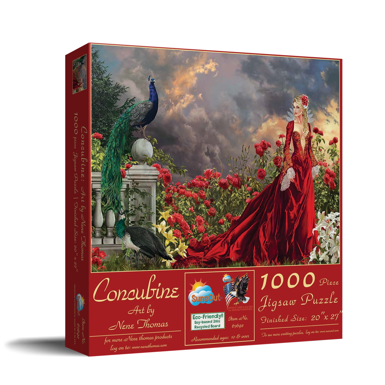 SUNSOUT INC - Concubine - 1000 pc Jigsaw Puzzle by Artist: Nene Thomas ...