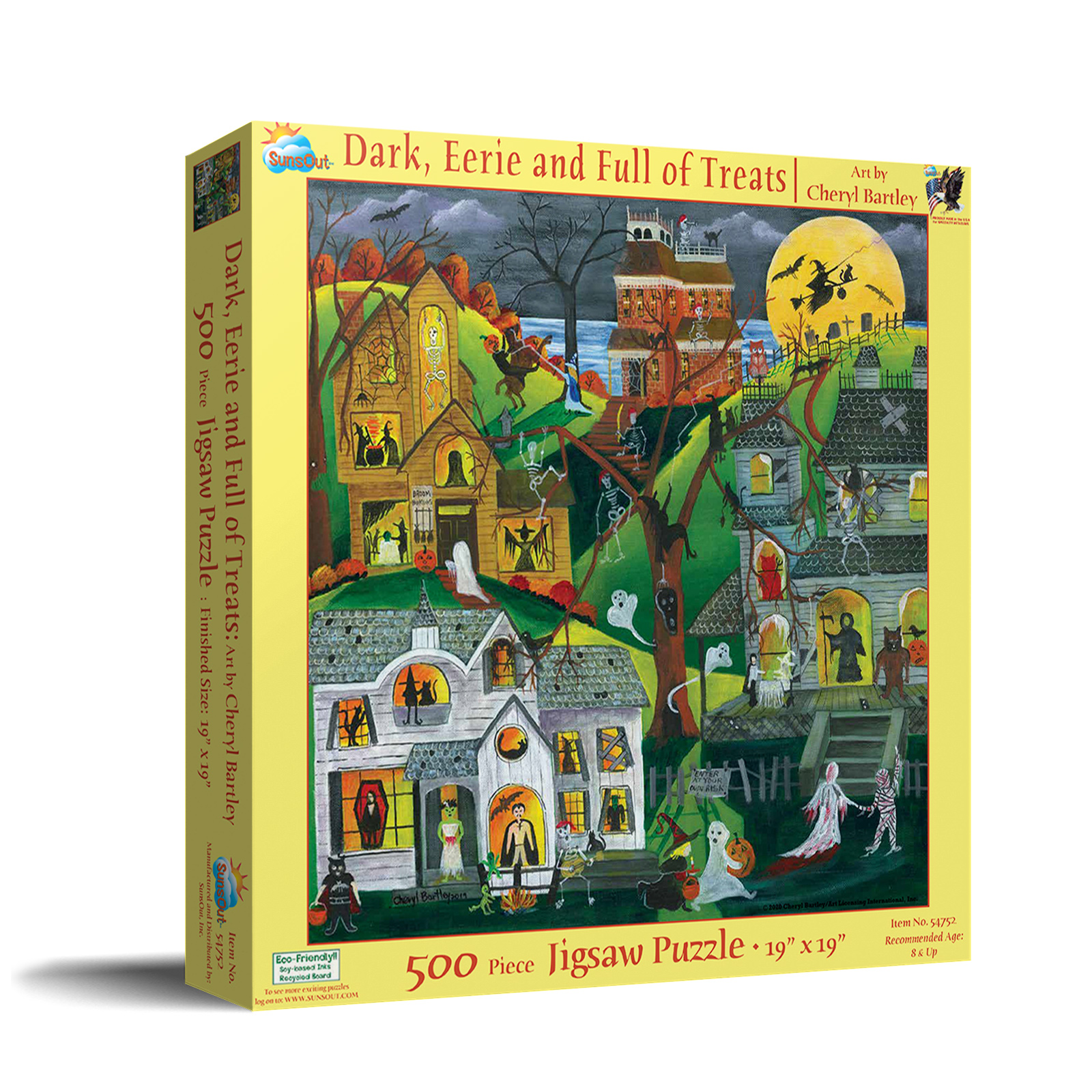 SUNSOUT INC - Dark, Eerie and Full of Treats - 500 pc Jigsaw Puzzle by ...