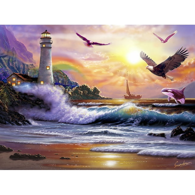SUNSOUT INC - Eagle Bay - 1000 pc Jigsaw Puzzle by Artist: Steve ...