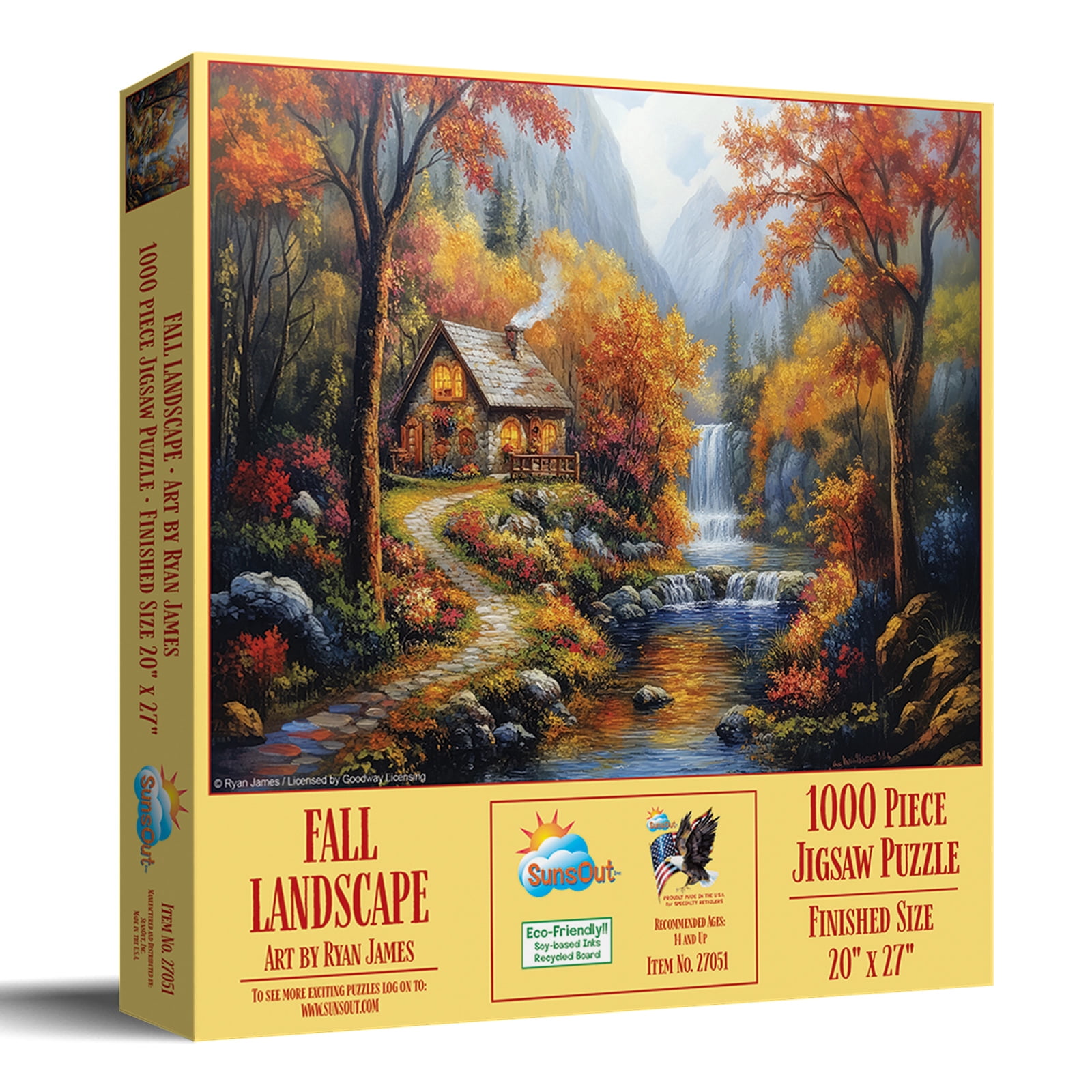 SUNSOUT INC - Fall Landscape 1000 piece Jigsaw Puzzle for Adults by ...