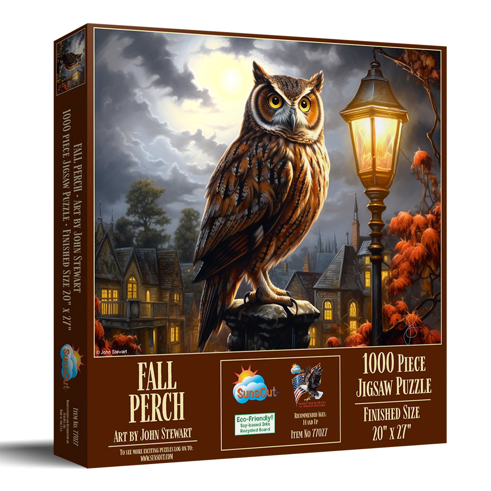 SUNSOUT INC - Fall Perch - 1000 pc Jigsaw Puzzle by Artist: John ...