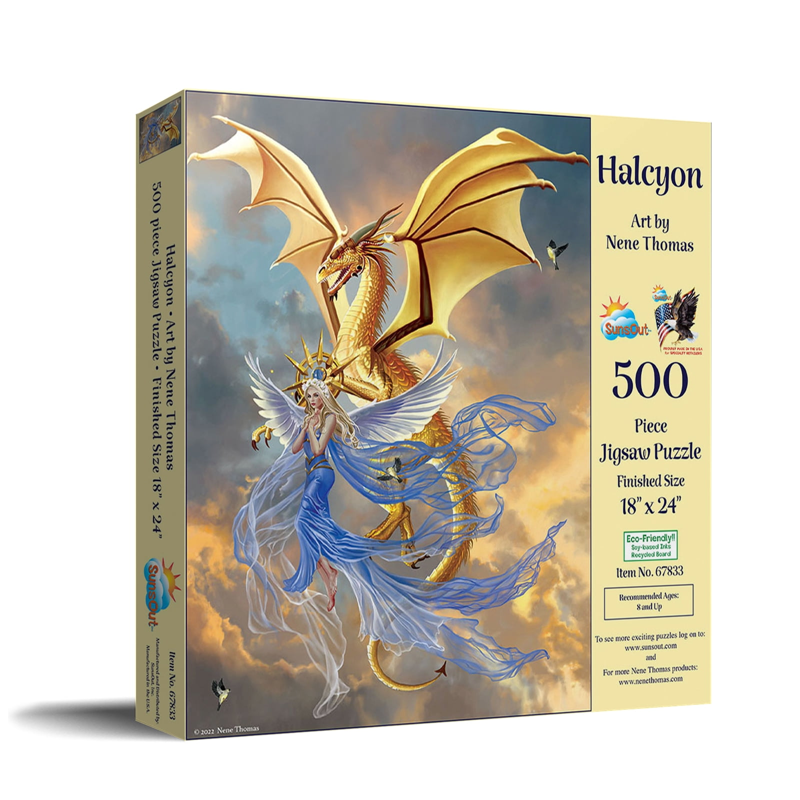 SUNSOUT INC - Halcyon - 500 pc Jigsaw Puzzle by Artist: Nene Thomas ...