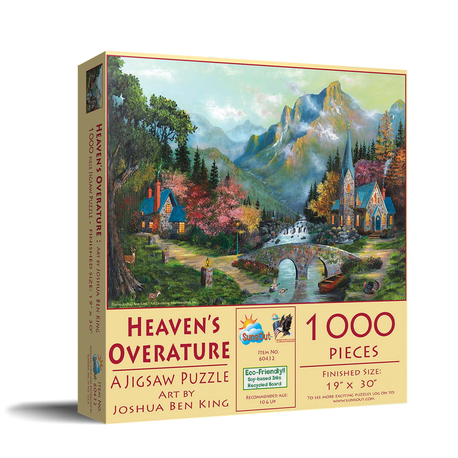 SUNSOUT INC - Heaven's Overature - 1000 pc Jigsaw Puzzle by Artist ...