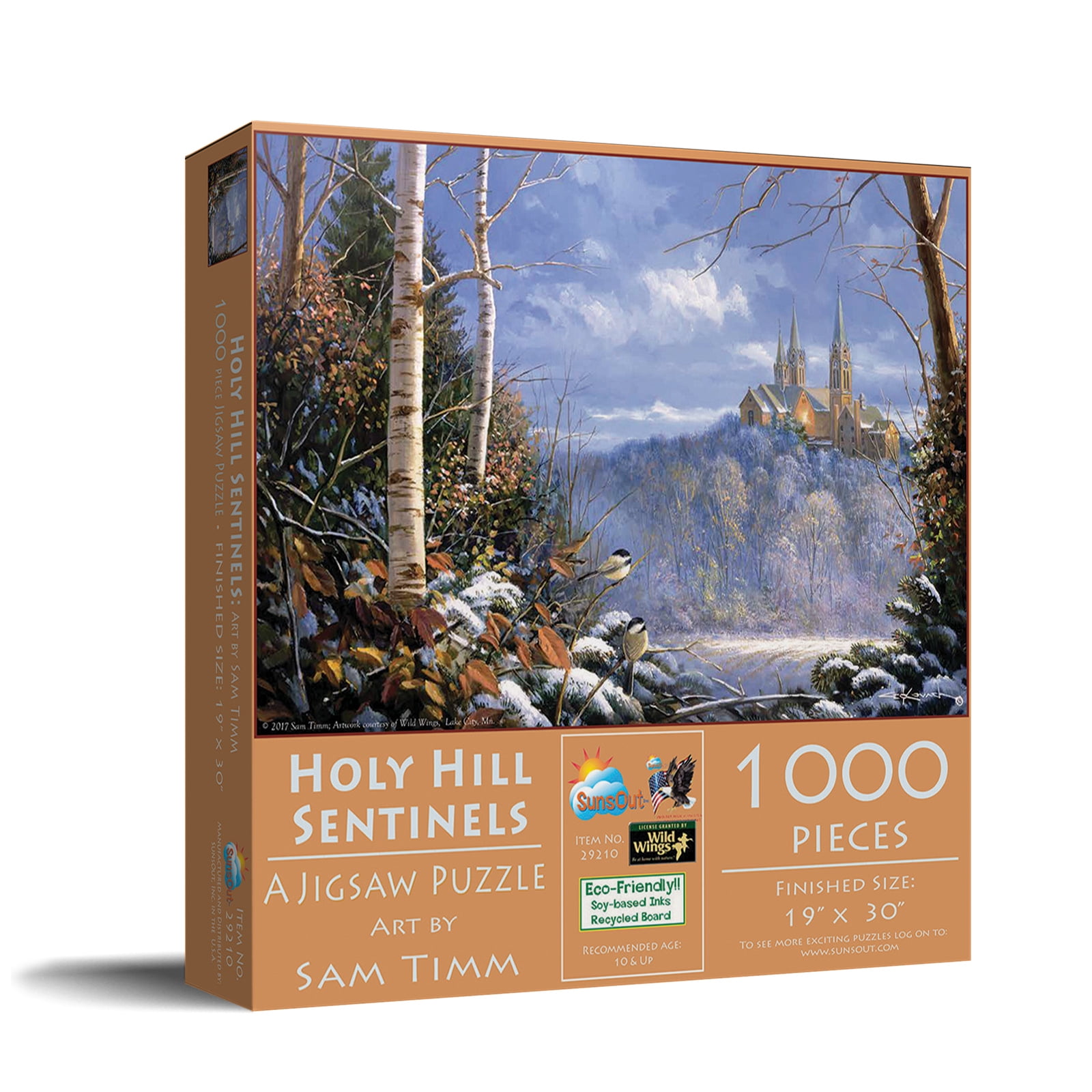 SUNSOUT INC - Holy Hill Sentinels - 1000 pc Jigsaw Puzzle by Artist ...
