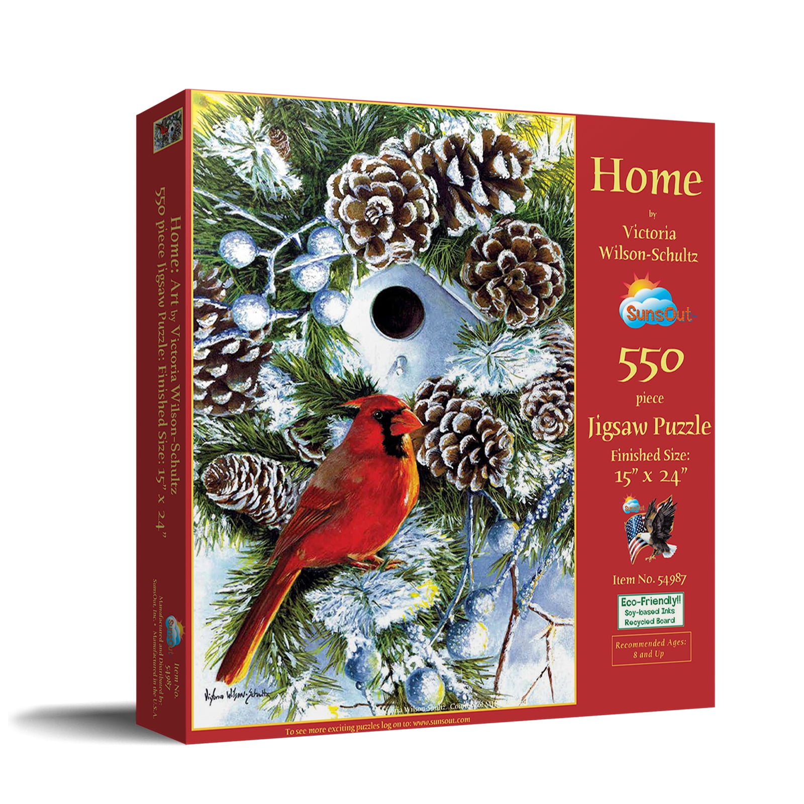 SUNSOUT INC - Home - 550 pc Jigsaw Puzzle by Artist: Victoria Wilson ...