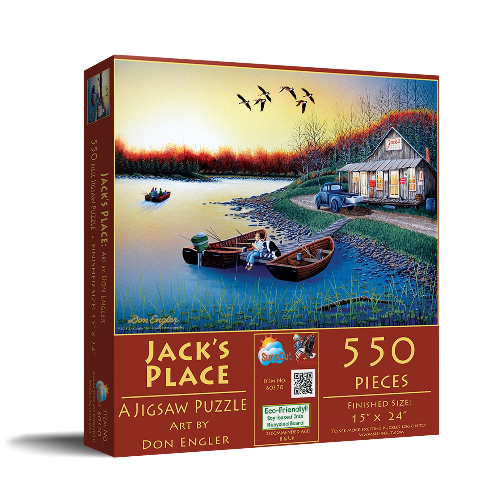 SUNSOUT INC - Jack's Place - 550 pc Jigsaw Puzzle by Artist: Don Engler ...