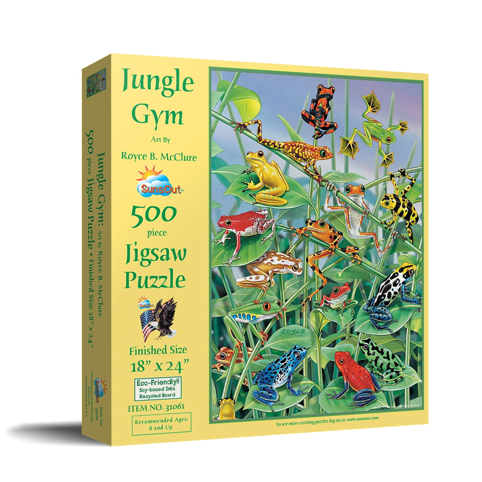 SUNSOUT INC - Jungle Gym - 500 pc Jigsaw Puzzle by Artist: Royce B. McClure - Finished Size 18 ...