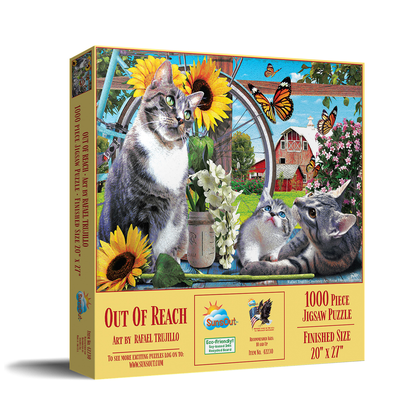 SUNSOUT INC - Out of Reach - 1000 pc Jigsaw Puzzle by Artist: Rafael ...