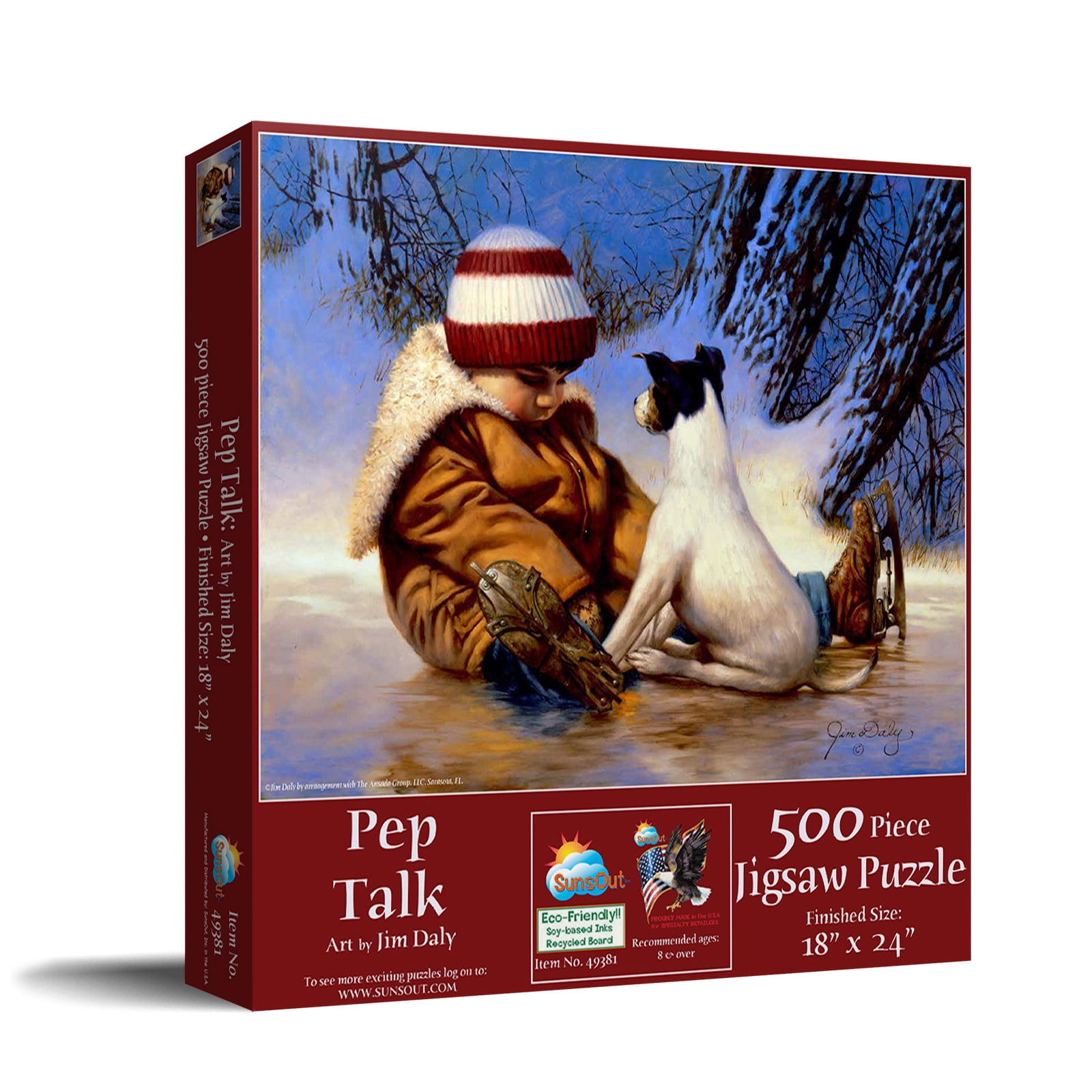 SUNSOUT INC - Pep Talk - 500 pc Jigsaw Puzzle by Artist: Jim Daly ...
