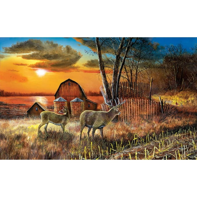 SUNSOUT INC - Sharing The Bounty - 300 pc Jigsaw Puzzle by Artist: Jim ...