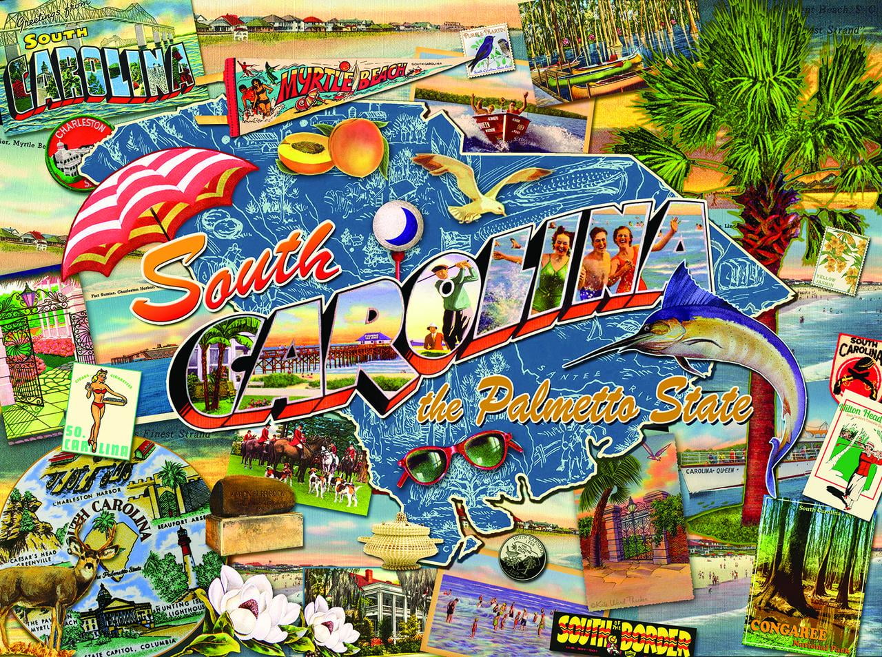 SUNSOUT INC - South Carolina - 1000 pc Jigsaw Puzzle by Artist: Kate ...