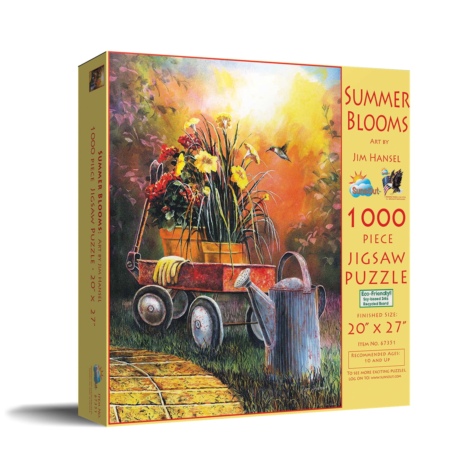 SUNSOUT INC - Summer Blooms - 1000 pc Jigsaw Puzzle by Artist: Jim ...