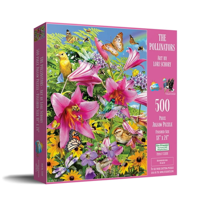 SUNSOUT INC - The Pollinators - 500 pc Jigsaw Puzzle by Artist: Lori ...