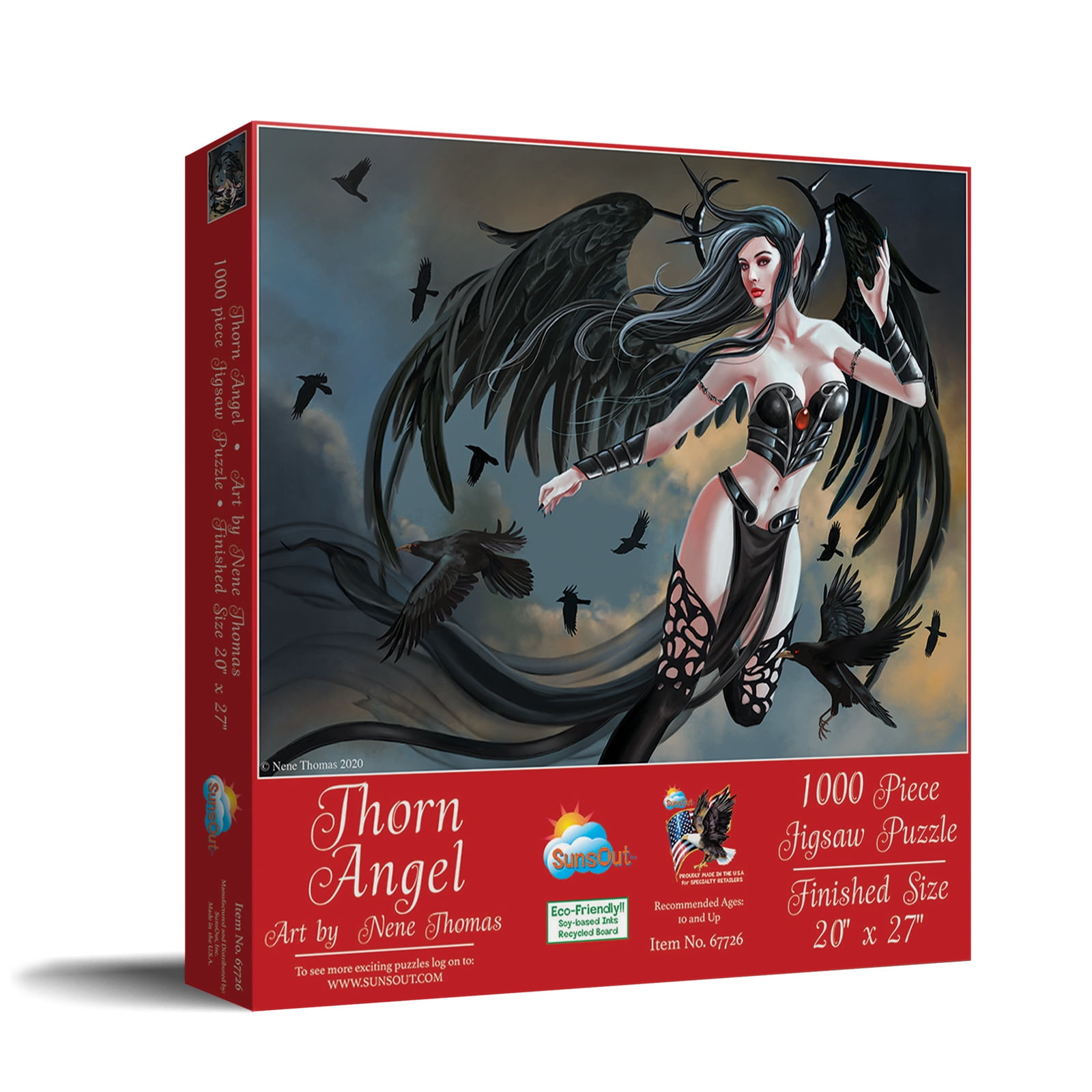 SUNSOUT INC - Thorn Angel - 1000 pc Jigsaw Puzzle by Artist: Nene ...