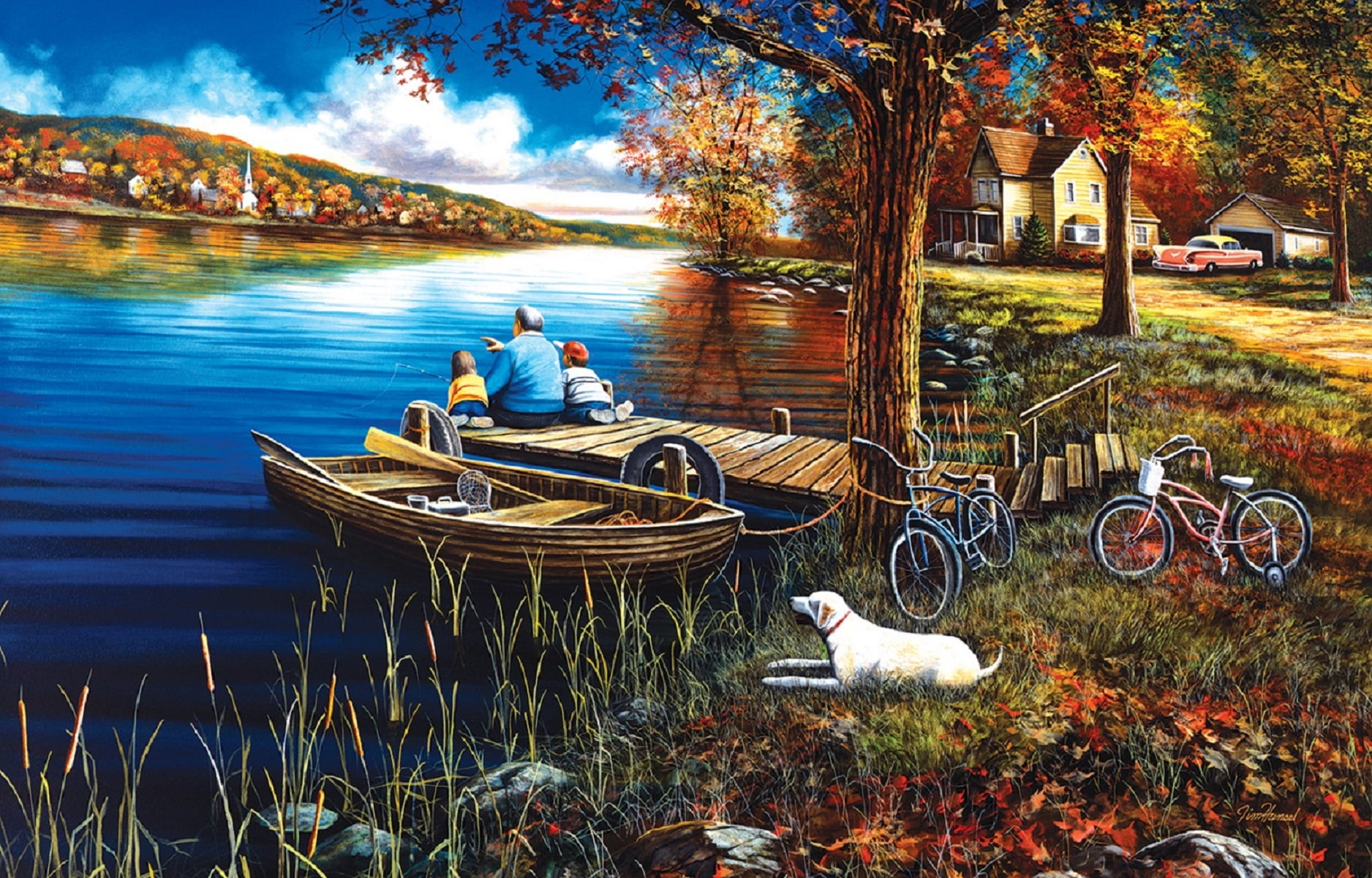 SUNSOUT INC - Treasured Moments - 1000 pc Jigsaw Puzzle by Artist: Jim ...
