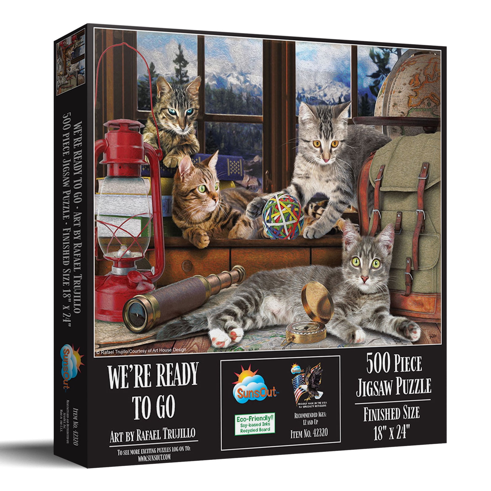 SUNSOUT INC - We're Ready to Go - 500 pc Jigsaw Puzzle by Artist ...