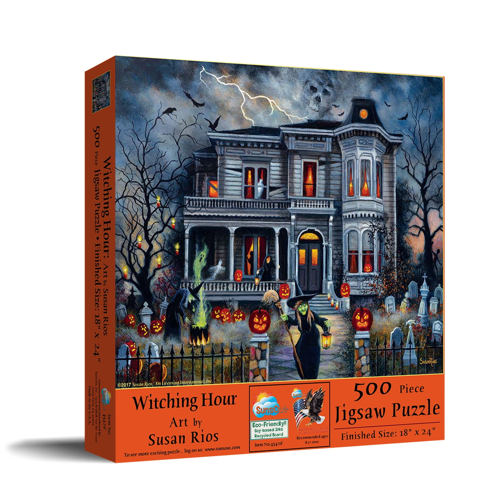 SUNSOUT INC - Witching Hour - 500 pc Jigsaw Puzzle by Artist: Susan ...
