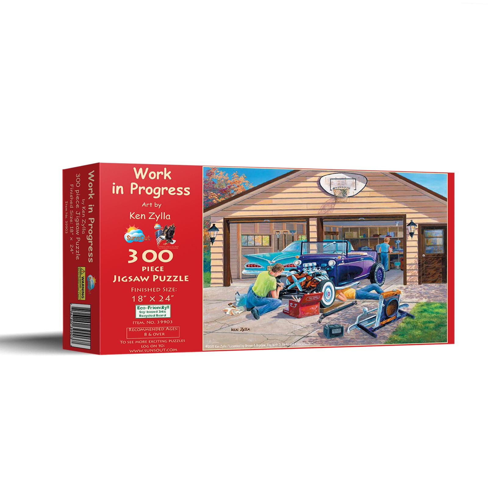 SUNSOUT INC - Work in Progress - 300 pc Jigsaw Puzzle by Artist: Ken ...