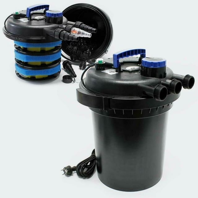 SUNSUN CPF-250 Pressure Bio Filter 10000L for Pond Koi Water 4000 gal ...