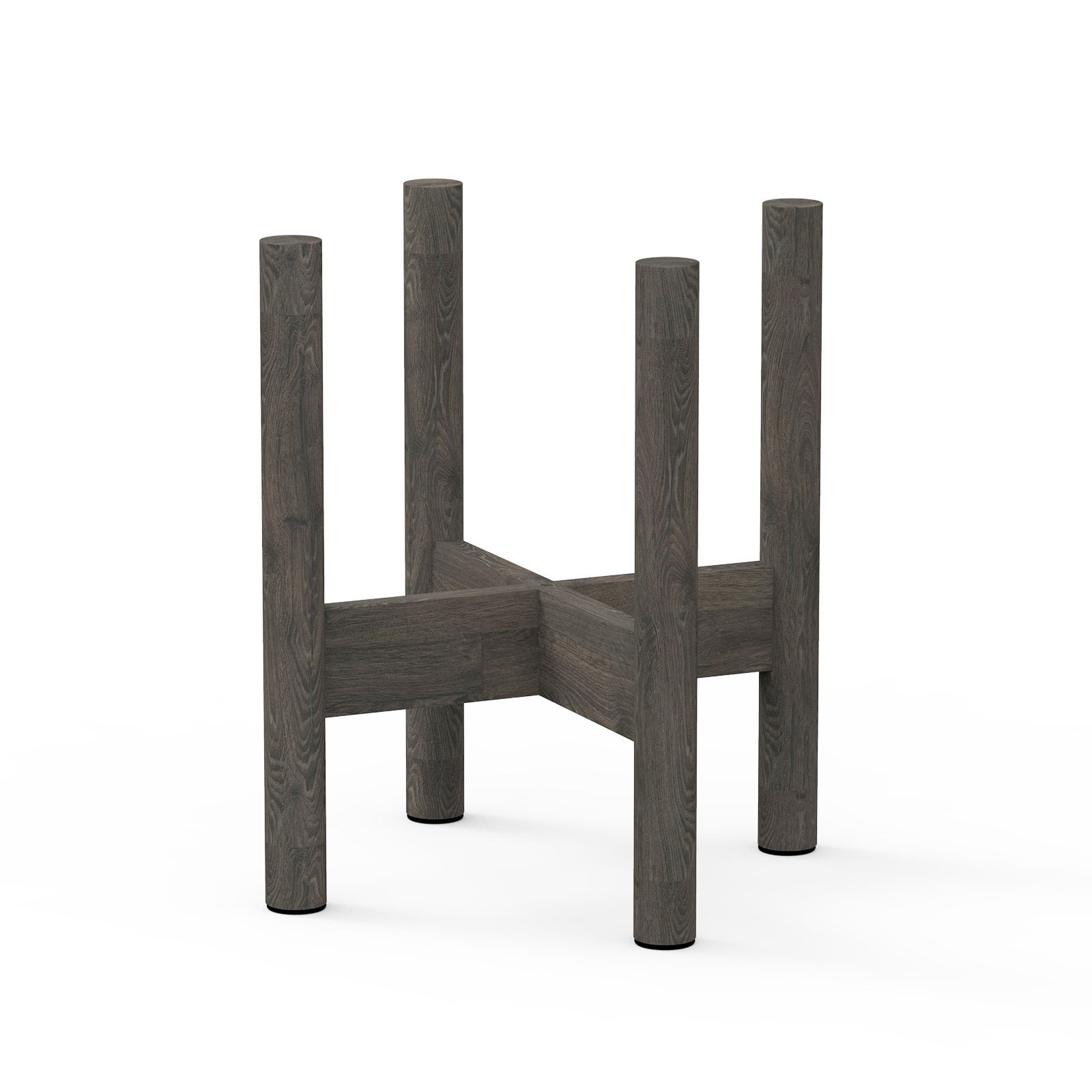 "SUNTHIN Mid Century Modern Wood Plant Stand for Indoor Outdoor Use ...