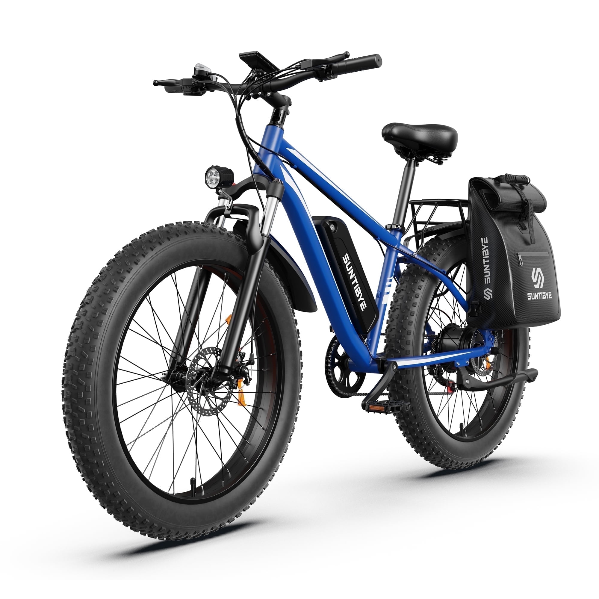 SUNTIBYE EB26 Electric Bike for Adult 26”*4 Fat tire, 1000W E-Mountain ...