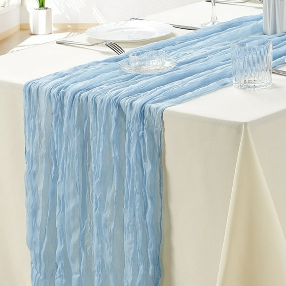 Cheesecloth Table Runner