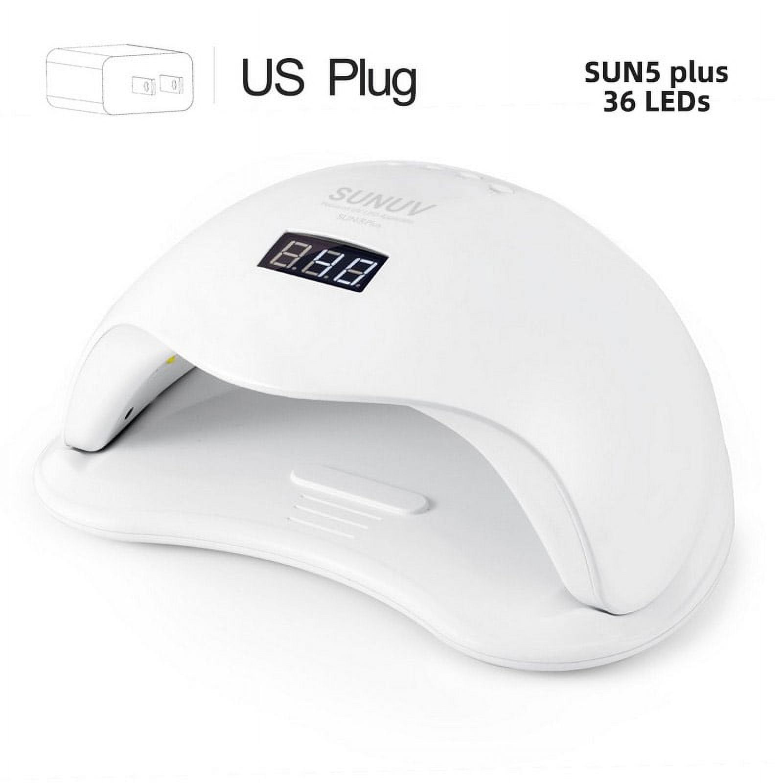 SUNUV SUN5Plus UV Led Lamp 48W Nail Dryer For Curing All Types Gel 99s ...