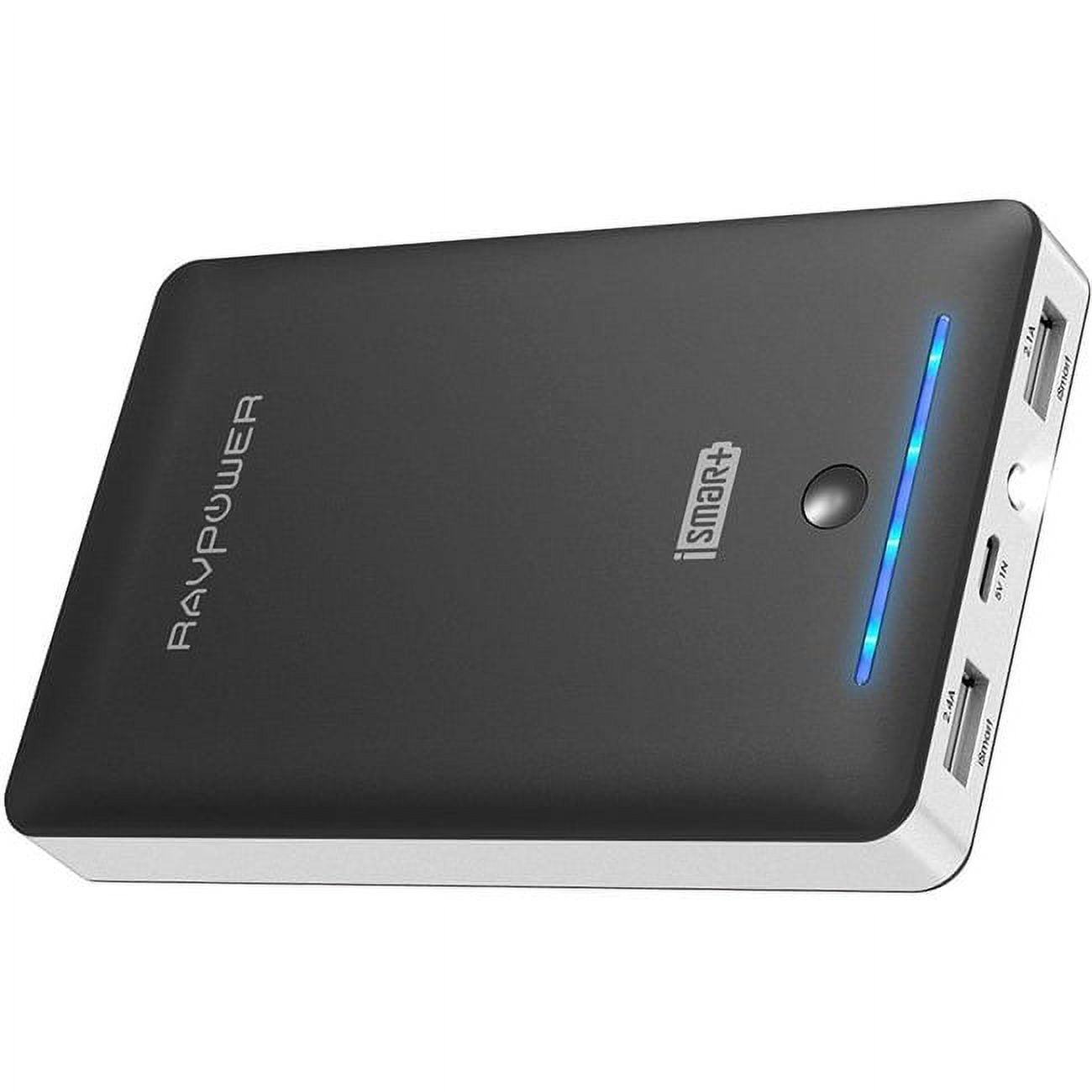 RAVPower 3rd Gen Deluxe 16750mAh External Battery Charger - For ...
