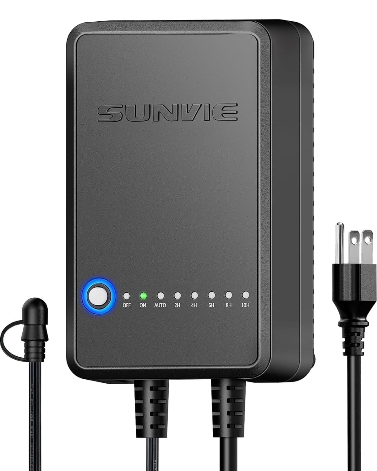 SUNVIE 60W Low Voltage Landscape Transformer with Timer and Photocell ...