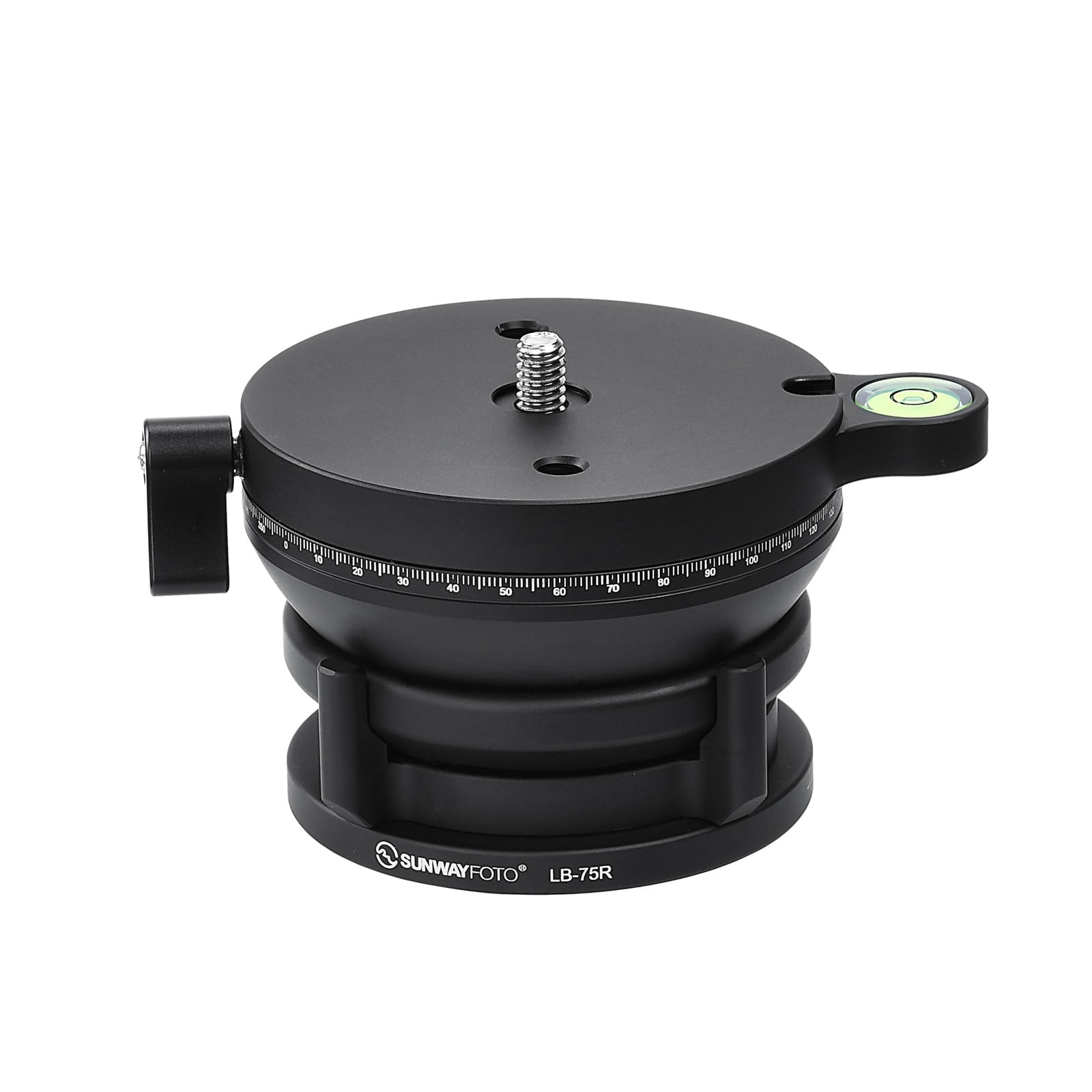 SUNWAYFOTO LB-75R 360 Panoramic Leveling Base Tripod Head 33 lbs (15kg ...