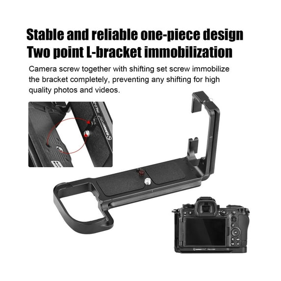 SUNWAYFOTO PNLO-Z6III L-bracket for Nikon Z6III Camera Arca Swiss Quick ...
