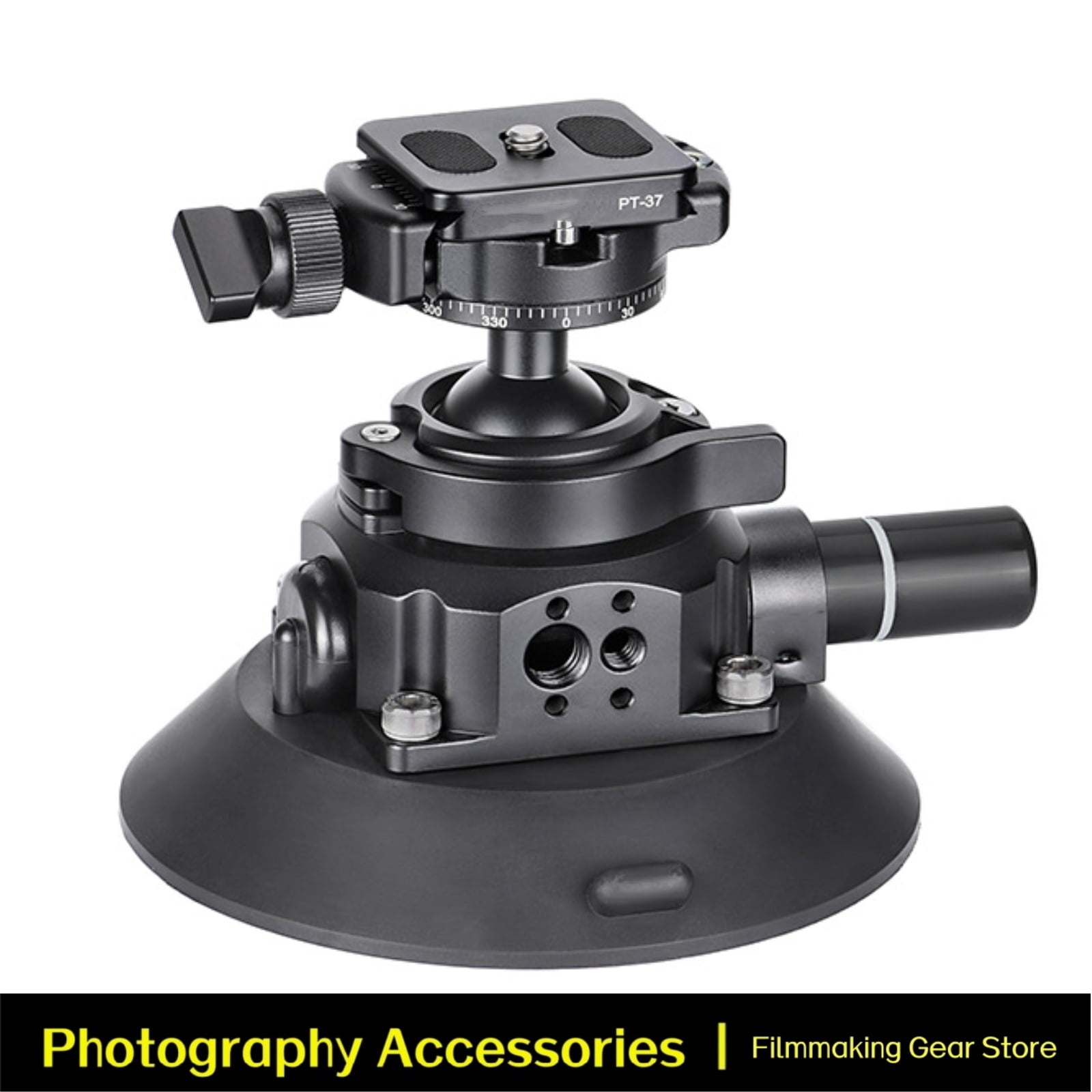 SUNWAYFOTO Suction Cup Mount Ball Head Compatible with DSLR Camera ...