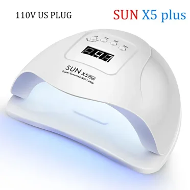 SUN5 Professional 48W UV LED Nail Lamp, Portable Fingernail Drying ...