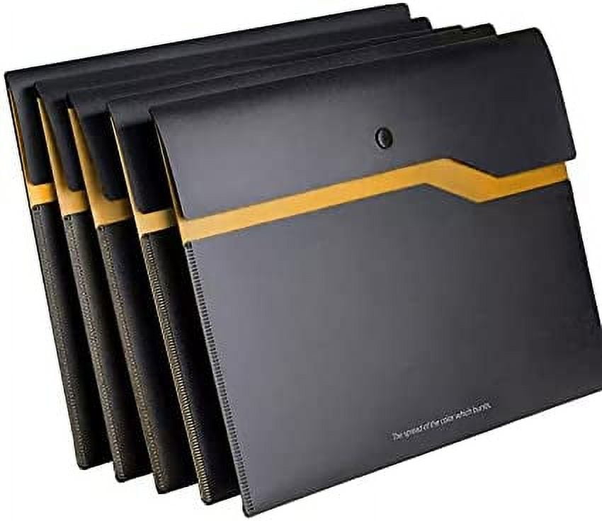 SUNXIN Plastic Folders, Plastic Envelope Poly Envelope, Double-Layer ...