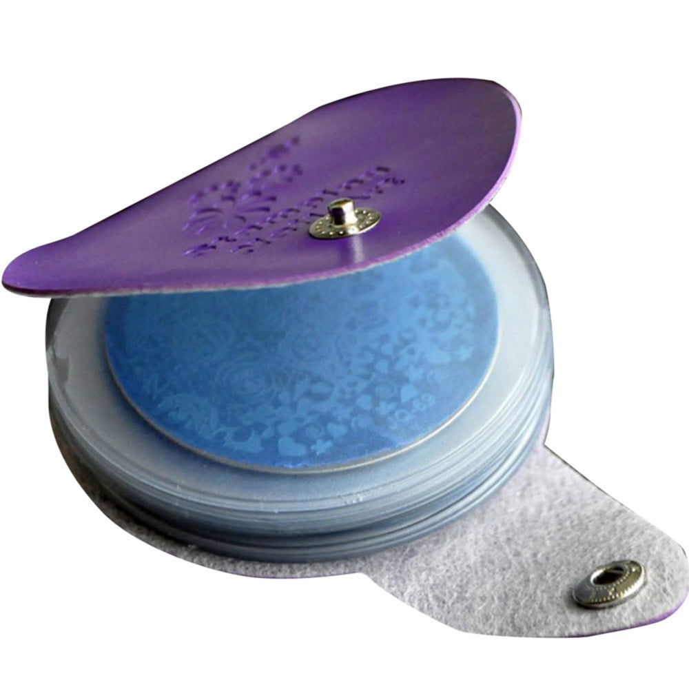 SUNYCUTER Stamping DIY Plate Template Holder Bag Stamp Organizer ...