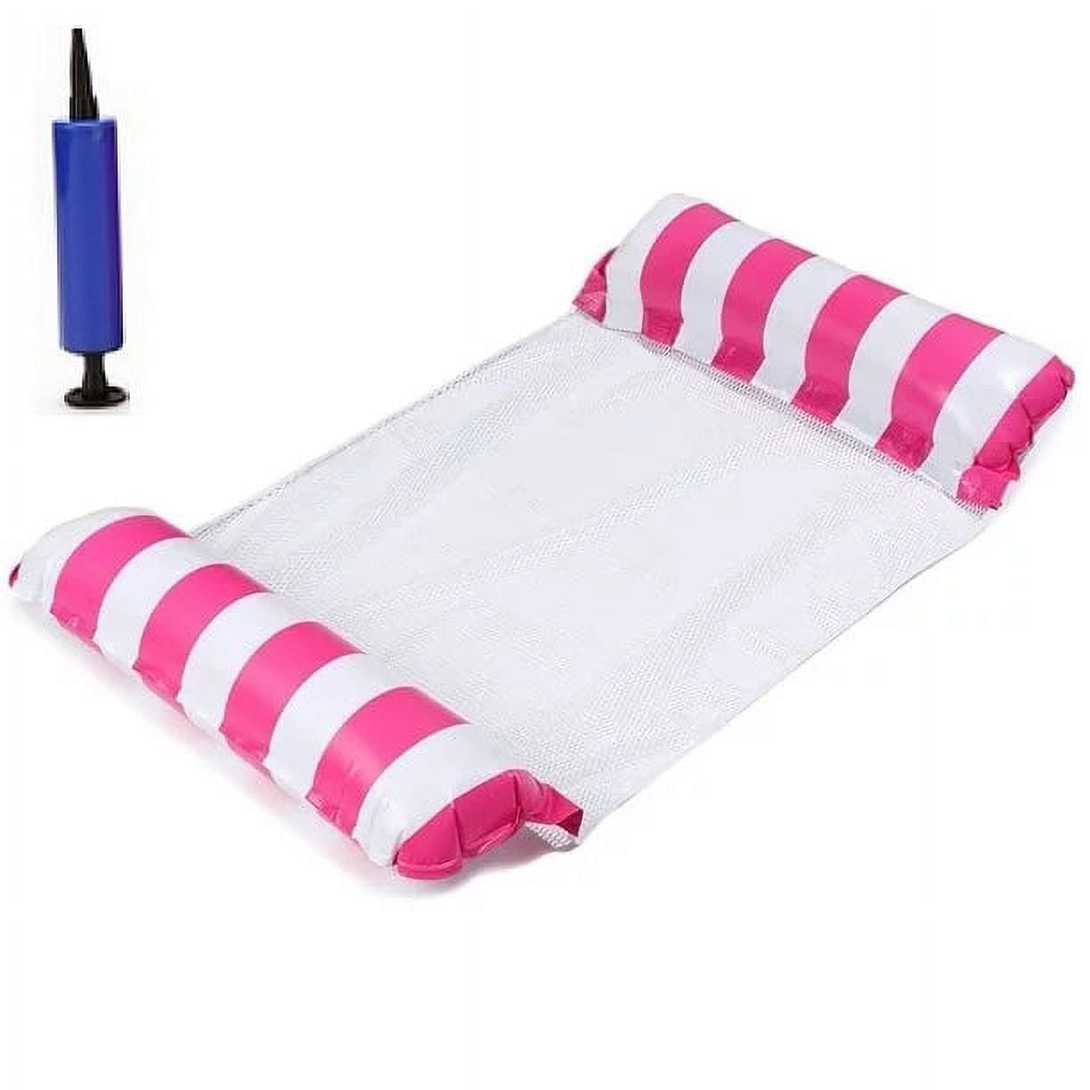 SUNYOK 1Pack Pool Float, Water Hammock Lounger 4-in-1 Multi-Purpose ...