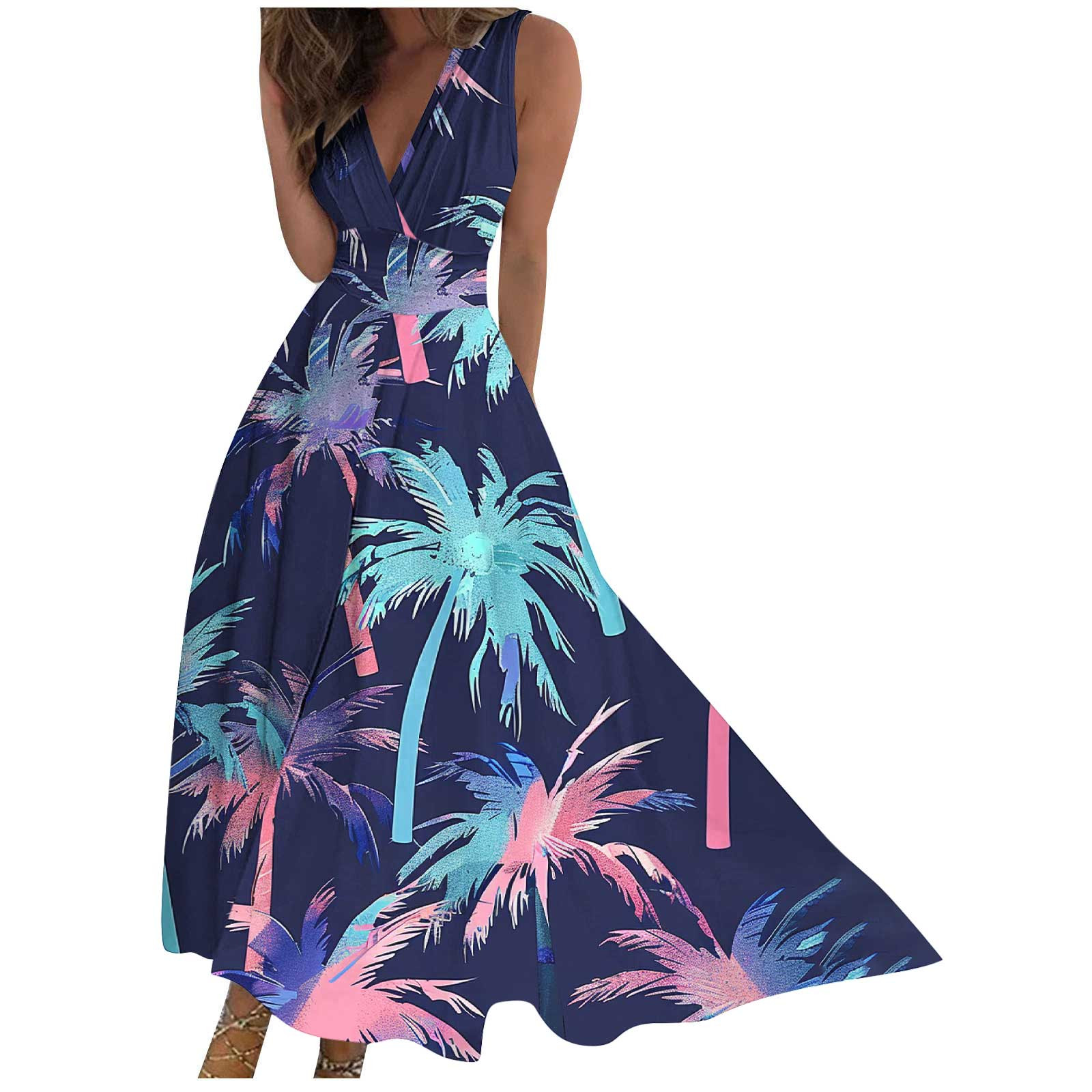 SUNYUAN Womens Dresses Summer Plus Size Women's Spring/Summer ...