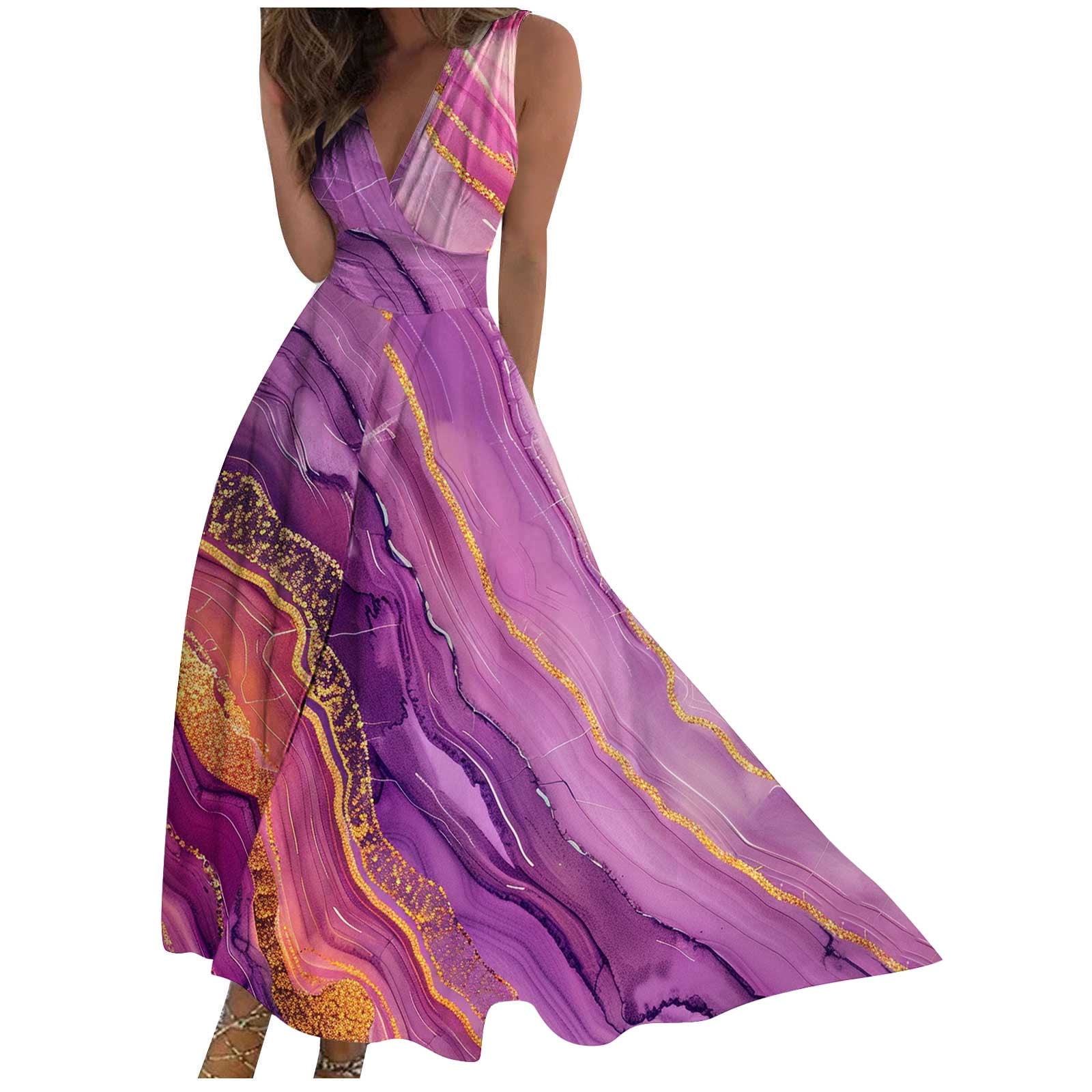 SUNYUAN Womens Dresses Summer Plus Size Women's Spring/Summer ...